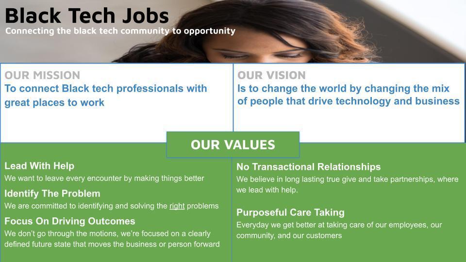 Black Tech Jobs, About Us | Black Tech Jobs